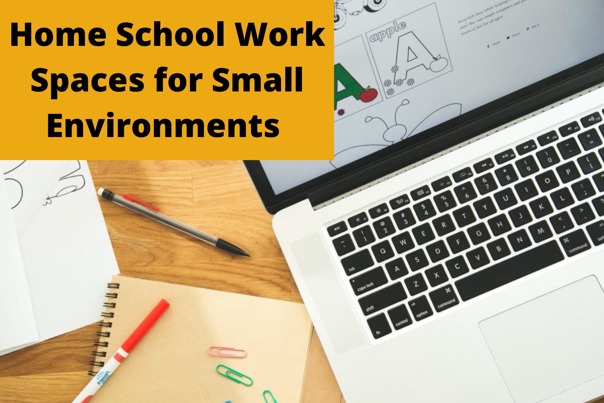 Home School Work Spaces for Small Environments - Global Student Network